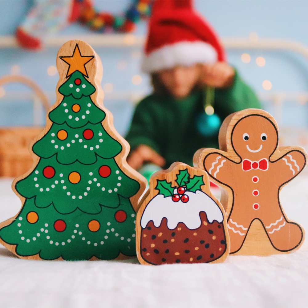 Wooden Toy Christmas Pudding | Fair Trade