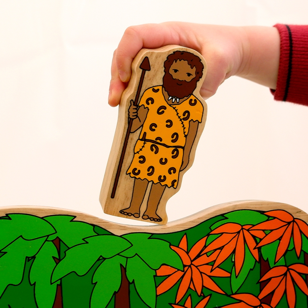 Wooden Toy Prehistoric Playset | Fair Trade