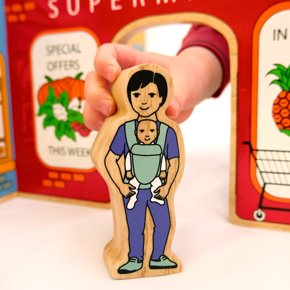 Wooden Toy Community People Playset | Fair Trade