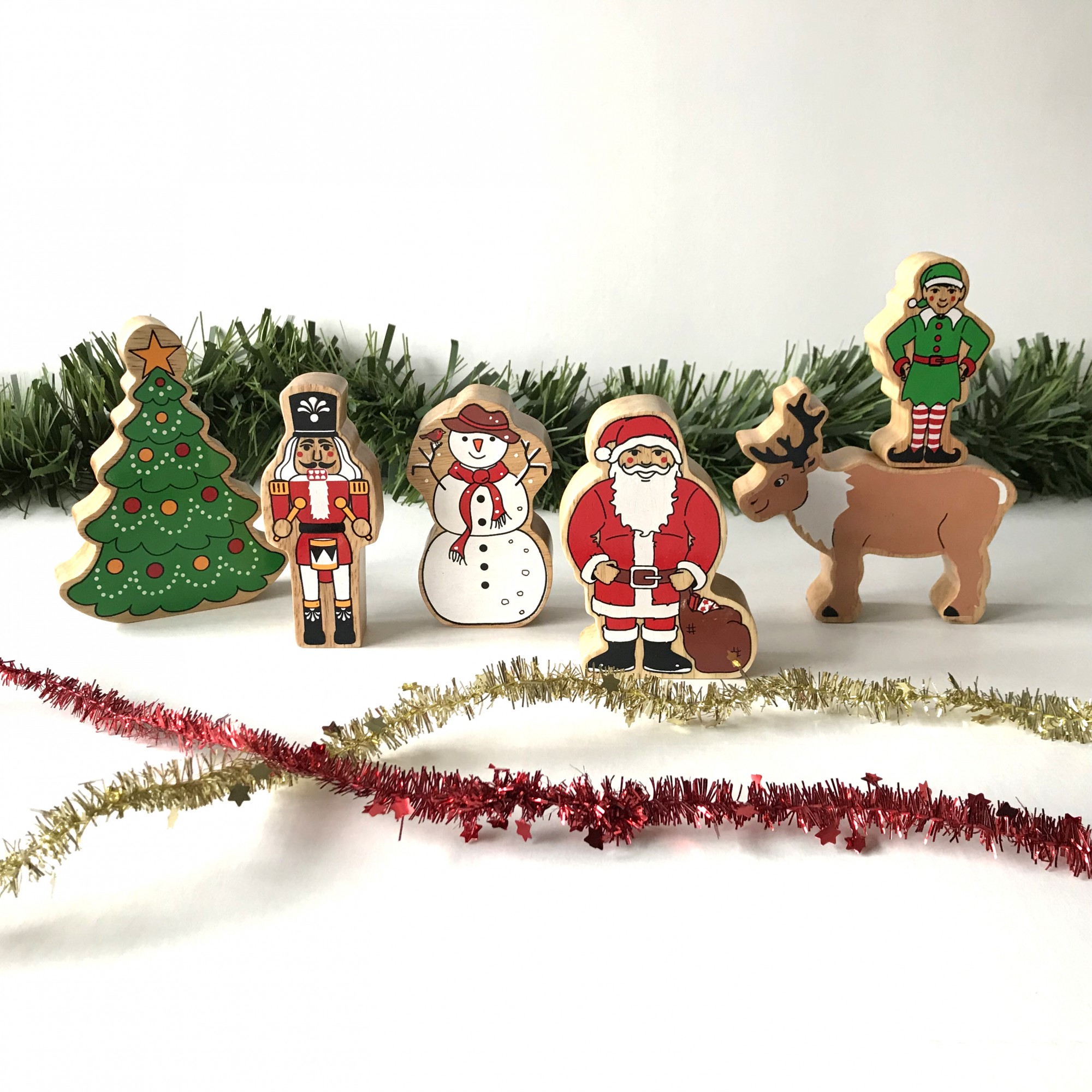 Wooden Toy Character Father Christmas | Fair Trade