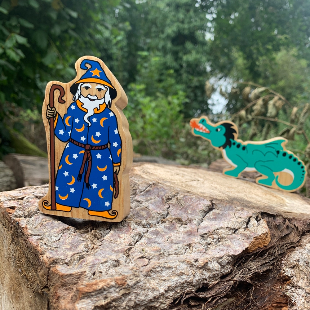 Wooden Toy Character Wizard | Fair Trade