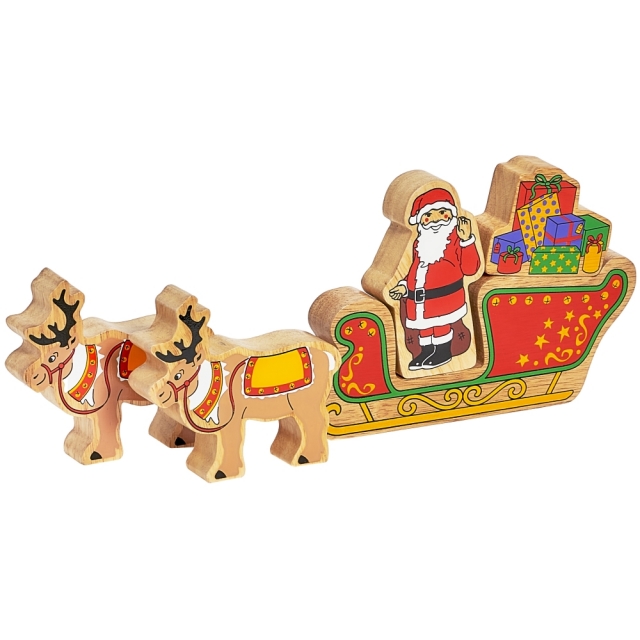 Wooden Toy Animal Reindeer With Reins | Fair Trade