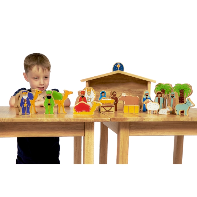 Deluxe Nativity Story Playset