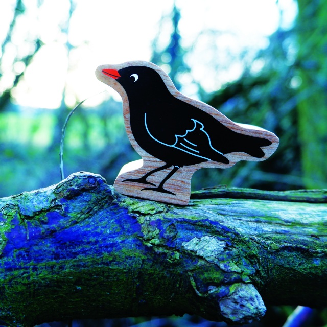 Wooden Toy Animal Blackbird | Fair Trade